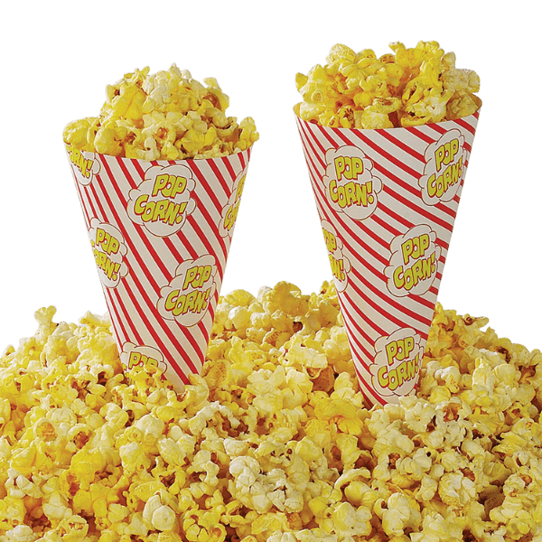 Custom Popcorn Cones | Logo Printed On Popcorn Cones