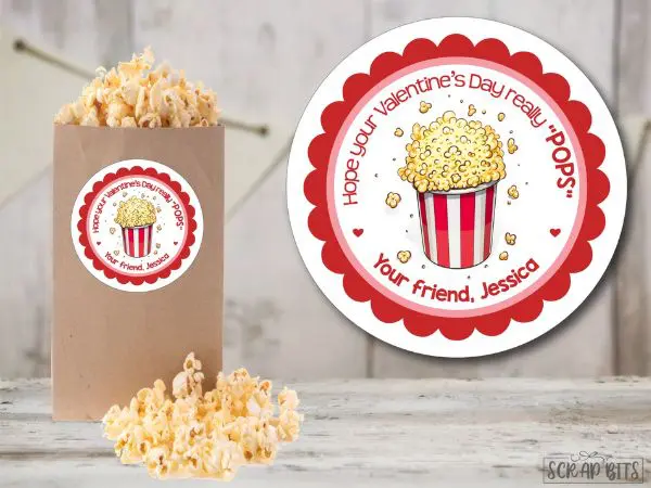 Custom Popcorn Cones | Logo Printed On Popcorn Cones